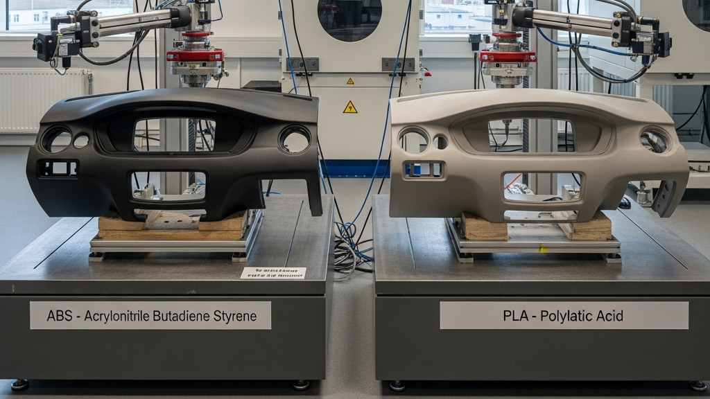 Is ABS or PLA more stable for large injection molding parts ...