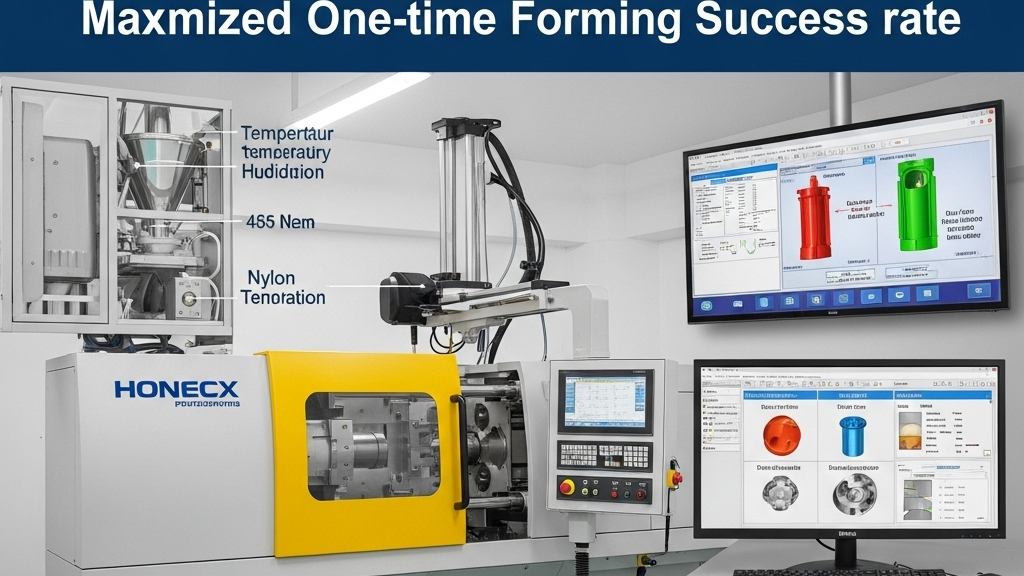 How does our nylon injection molding process ensure that the product is ...